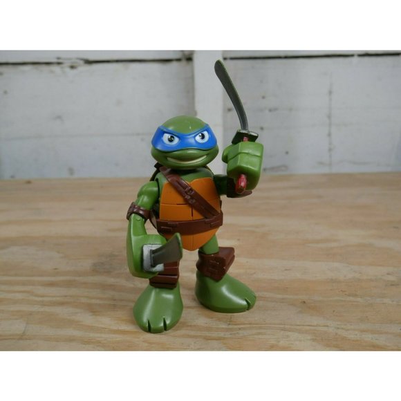 Playmates Toys | Toys | Playmates Tmnt Talking Action Leonardo 6inch ...